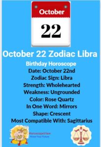 October 22 Zodiac Sign Libra (Libra 22 October)