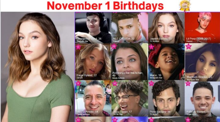 1 November Birthday & What is Special On this Day Nov 1?