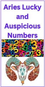 Aries Lucky Numbers: Auspicious number for Aries zodiac sign