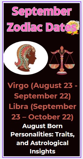 September Zodiac Dates: Personality, Compatibility, and More