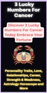 Discover 3 Lucky Numbers For Cancer Today Embrace Fortune